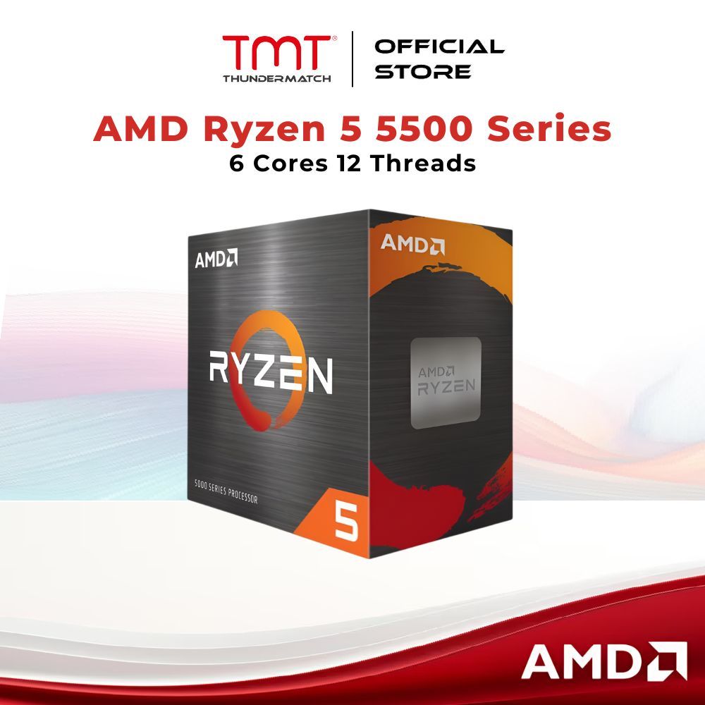 Amd Ryzen 5 5500 5500gt Am4 Processor Shopee Malaysia