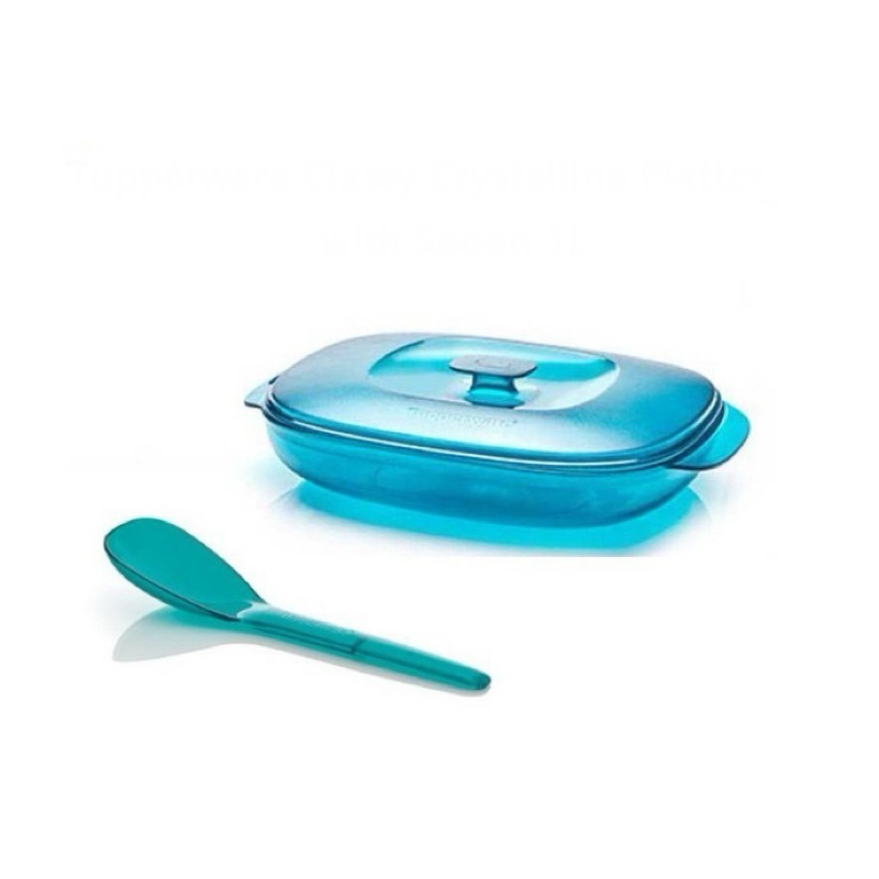 Tupperware classy crystalline server with spoon 1.1L | Shopee Malaysia