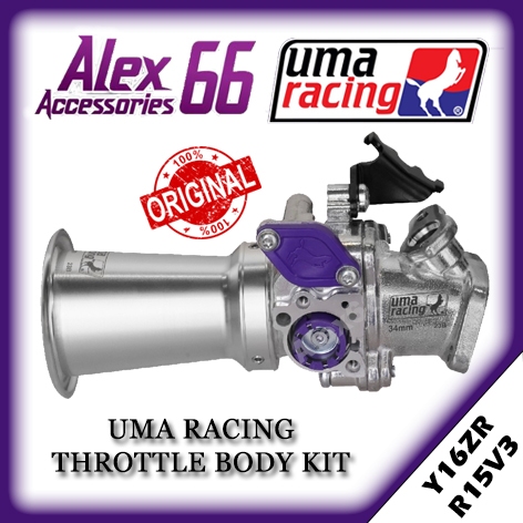 UMA Racing Throttle Body Kit Y16 Y16ZR R15 V3 YAMAHA | Shopee Malaysia