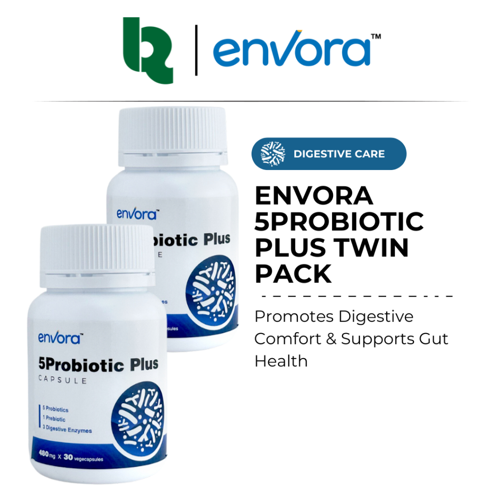 Envora 5 Probiotic Plus Ultimate Daily Gut Health Solution For Seniors ...