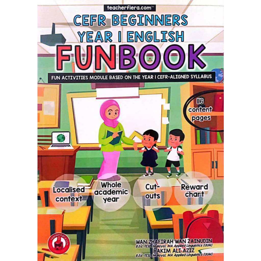 CEFR BEGINNERS YEAR 1 ENGLISH FUNBOOK | Shopee Malaysia