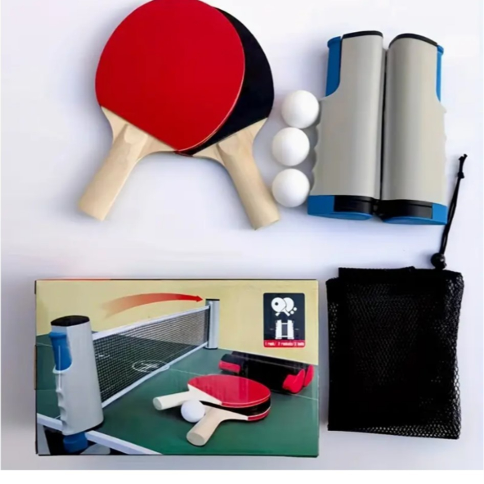 Indoor Sport Table Tennis Net Grid Retractable Ping Pong Net Portable ...
