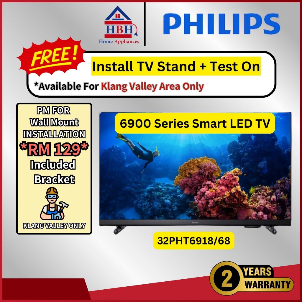 Philips | 6900 series | Philips Smart LED TV | 32PHT6918/68 | Google ...