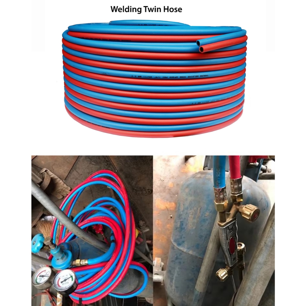 Welding Twin Hose Oxygen and Acetylene High Pressure Hose Three Layers ...