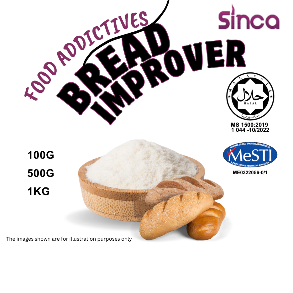BREAD IMPROVER 100g / 500g / 1kg Food Grade | Food Additives | Halal | Shopee Malaysia