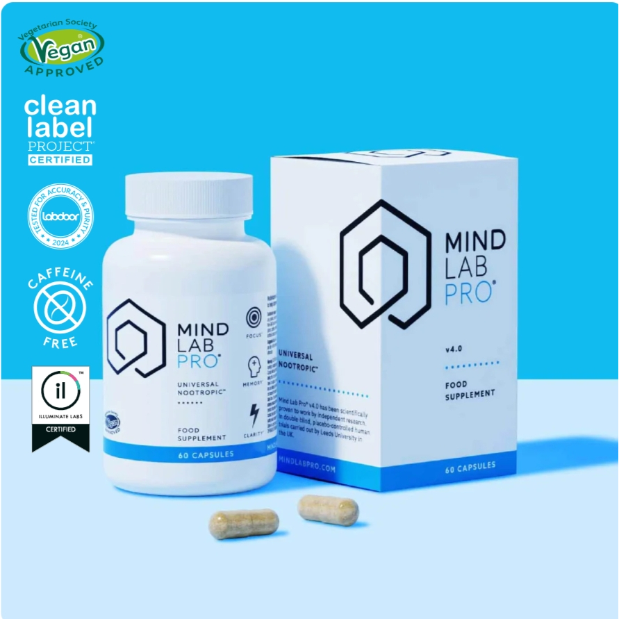 Exp:09/27, Mind Lab Pro® v4.0 - MLP is a brain supplement 60 capsules ...