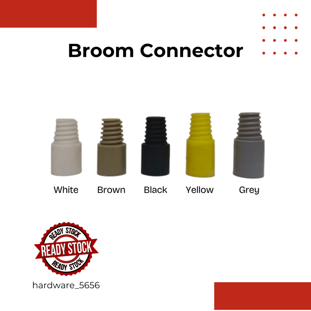 【Lelong 清仓商品】High Quality Broom Head Connector (Normal Wood To Screw ...