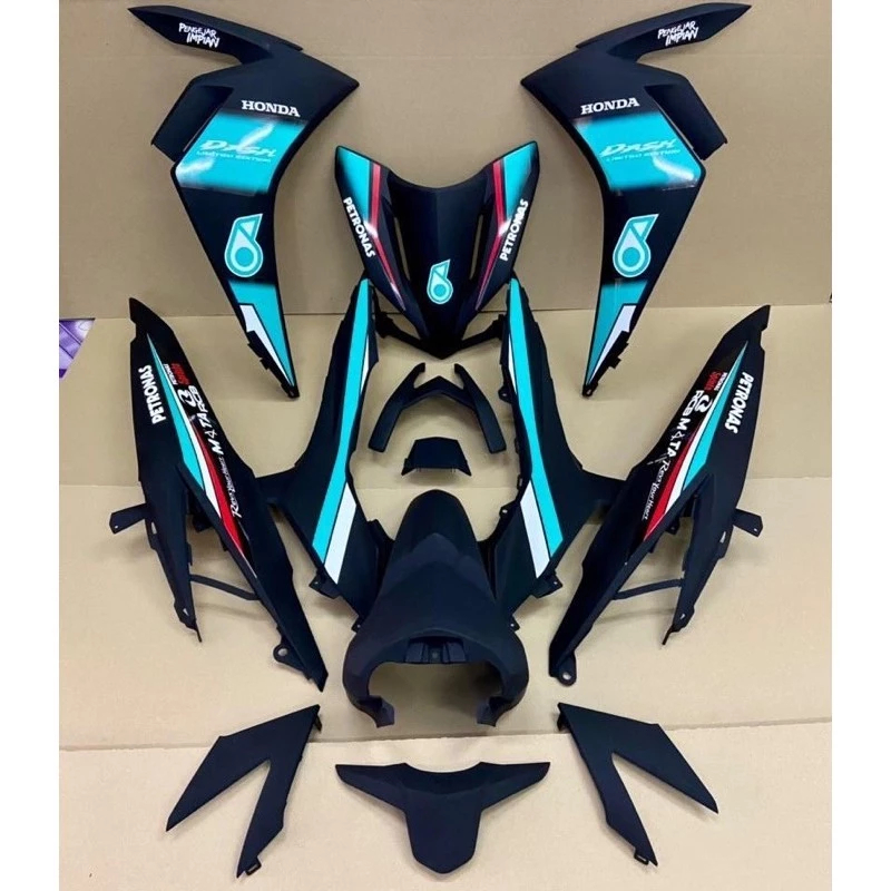 COVERSET HONDA DASH 110/125 FI PETRONAS V1 V2 V3 V4 V5 | Shopee Malaysia