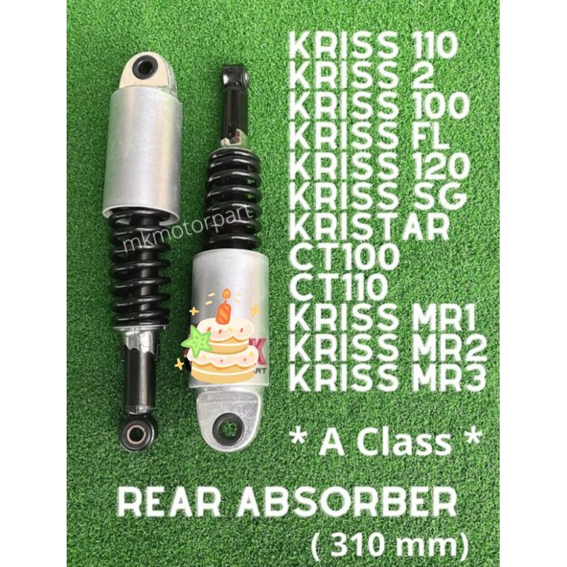 ABSORBER KRISTAR KRISS 110 KRISS 100 KRISS 2 KRISS 120 KRISS SG CT110 CT100 MR1 MR2 MR3 EURO ...