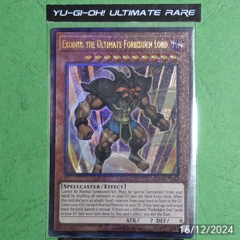CR05-AE001 Exodius the Ultimate Forbidden Lord (UL) | Shopee Malaysia