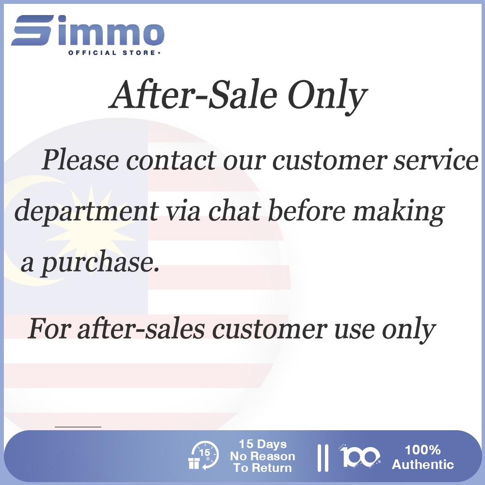 Simmo after-sales service dedicated | Shopee Malaysia
