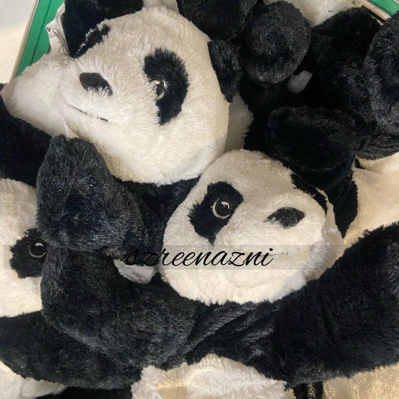 IKEAA KRAMIG Kids Panda Soft Toy , Patung Original Ikea | Shopee Malaysia