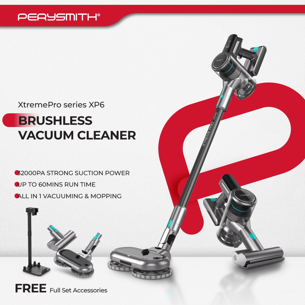 PerySmith Cordless Vacuum Cleaner Xtreme Pro Series XP6 | Shopee Malaysia