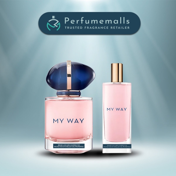 Giorgio Armani My Way Perfume EDP 90ml + Travel Spray 15ml | Shopee ...