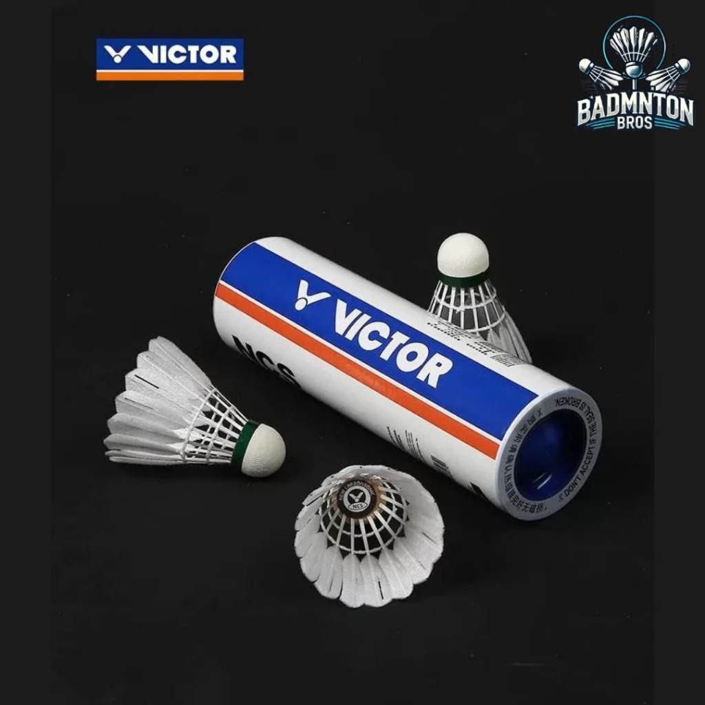 VICTOR NCS Carbonsonic Synthetic Badminton Shuttlecock, Stable Flight ...