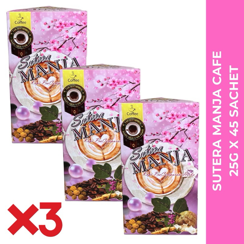 [MJM HQ] 3box KOPI SUTERA MANJA | Shopee Malaysia