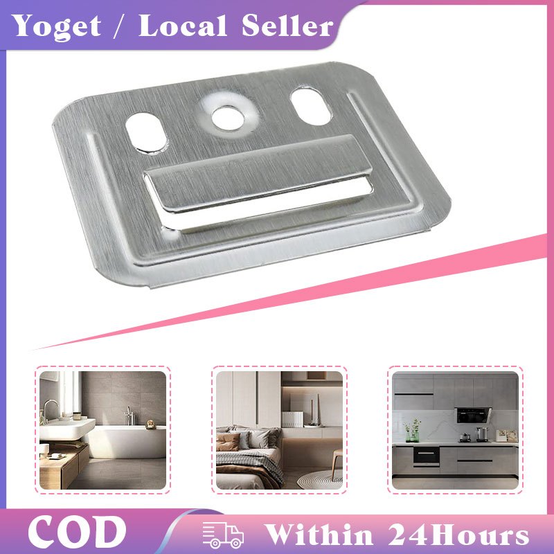 100pcs Pvc Gusset Plate Buckle Fixed Piece / Integrated Wall Panel Clip ...