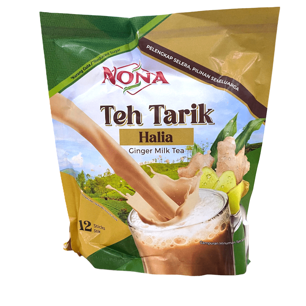 NONA TEH TARIK HALIA / GINGER MILK TEA MIX DRINK 360GM (12 STICKS ...