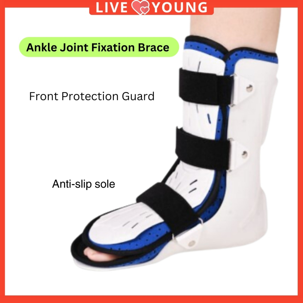 Ankle Joint Fixation Brace with Foot Support Guard Anti Slip Sprain ...