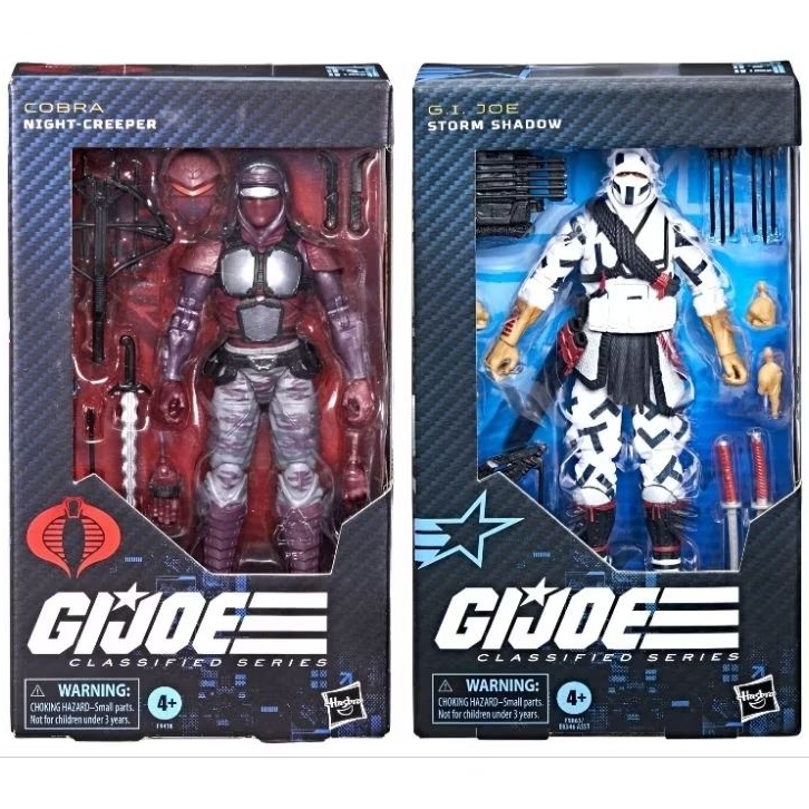 G.I. Joe Classified Series Storm Shadow Night-Creeper Kim Jinx Carl Doc ...
