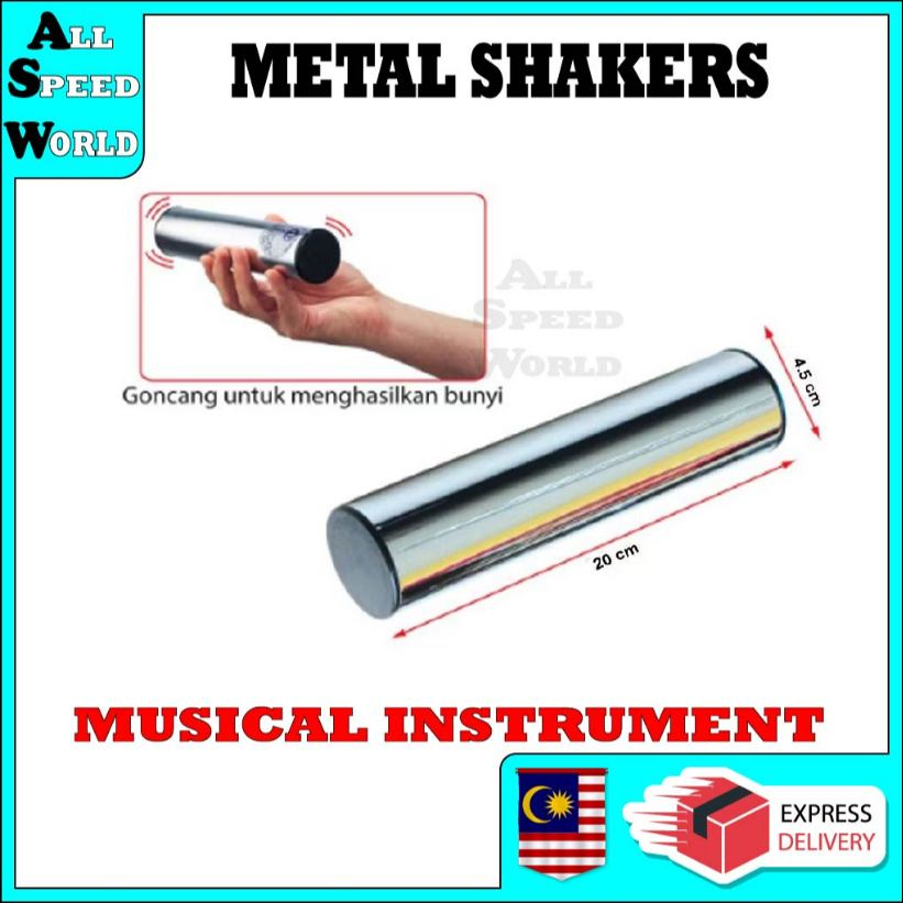 1 PC METAL SHAKER MUSICAL INSTRUMENT / ALAT MUZIK | Shopee Malaysia