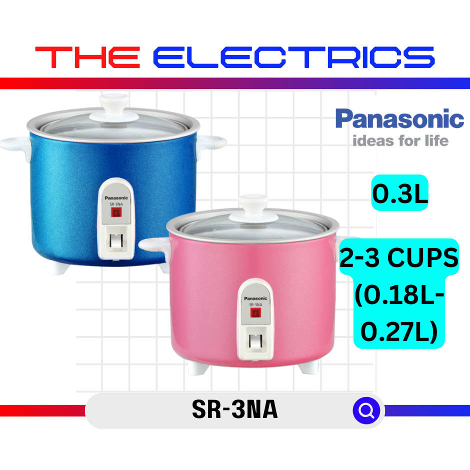 PANASONIC 0.3L 0.27L AUTOMATIC RICE COOKER SR-3NA / SR-3NAPSK / SR ...