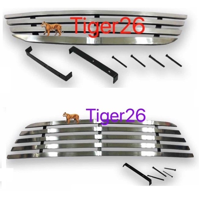 PROTON PERSONA ELEGANCE FRONT BUMPER GRILLE ALUMINUM UPPER TOP + LOWER ...