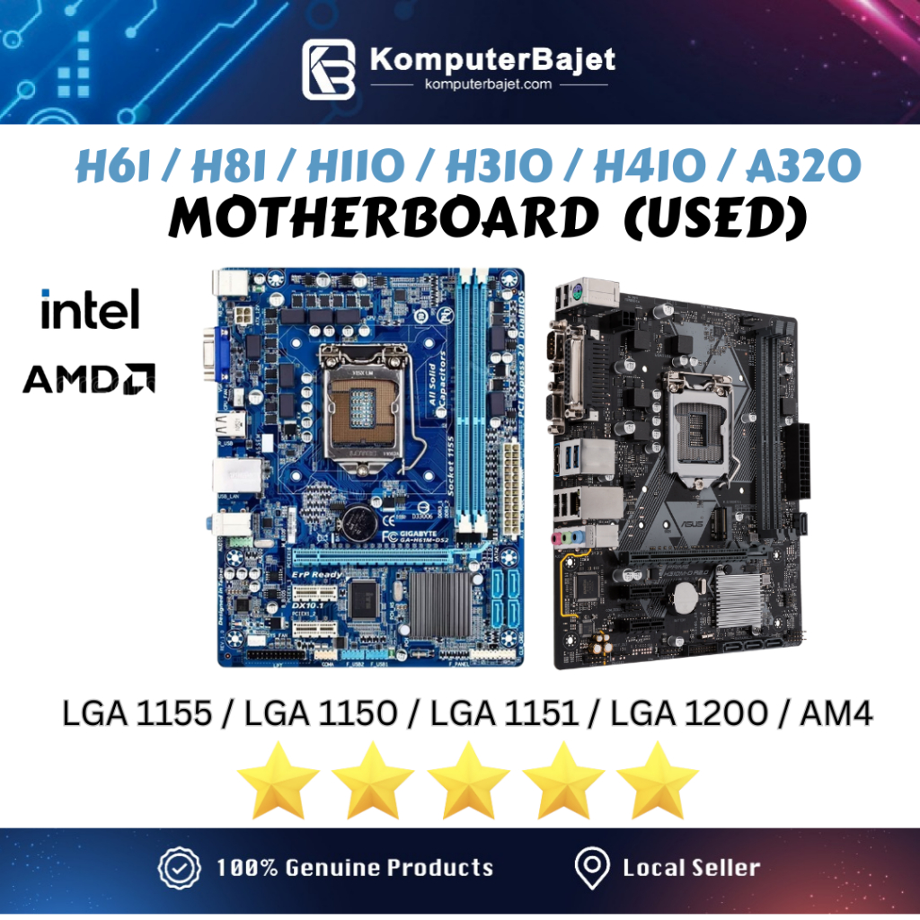 H61 H81 H81M B75 B85 H110 B150 H310 H410 H510 LGA1150 1151 LGA1200 1155 ...