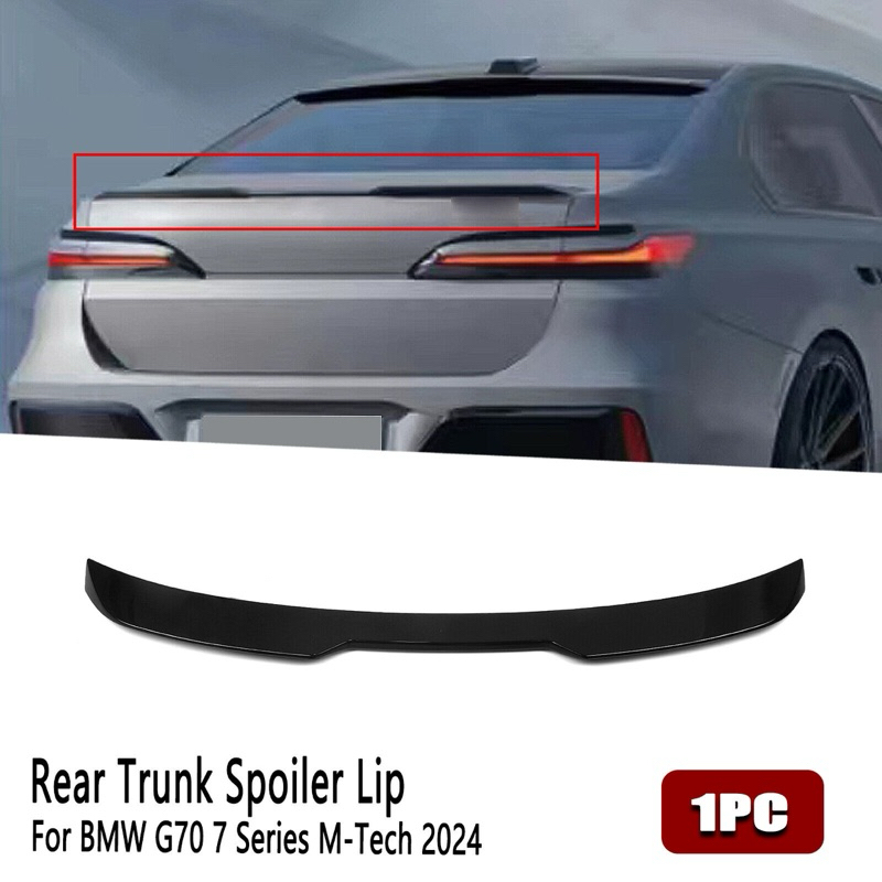 BMW i7 G70 xDrive60 Mperformance rear boot trunk lip spoiler MP bodykit ...