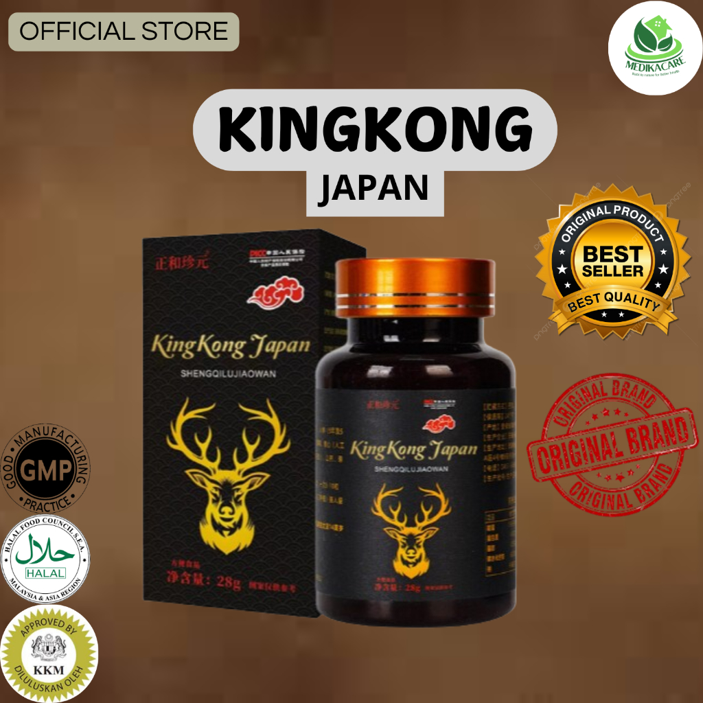 KINGKONG JAPAN 100% ORIGINAL GINSENG RUSA JEPUN Japan's No. 1 health ...