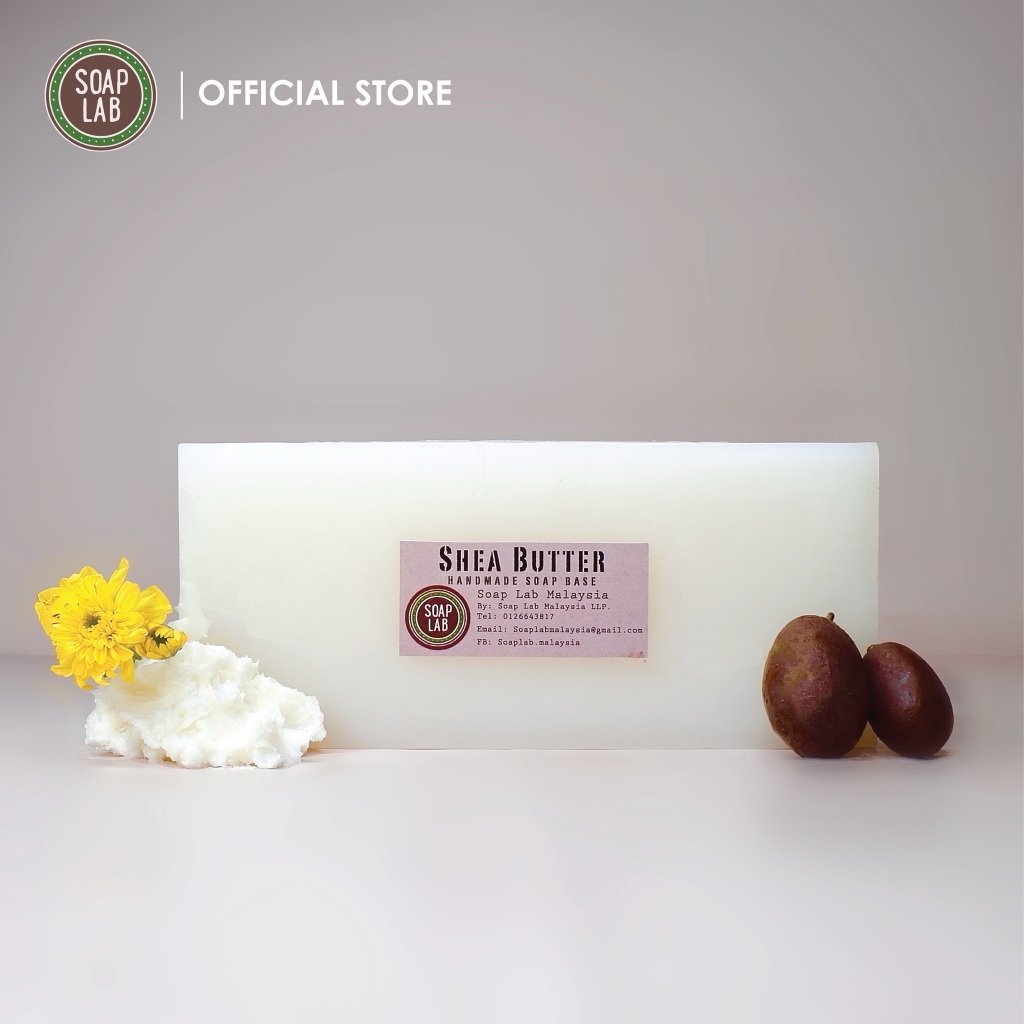 Soap Lab's Handmade Shea Butter Soap Base (100% Vegan) | Shopee Malaysia