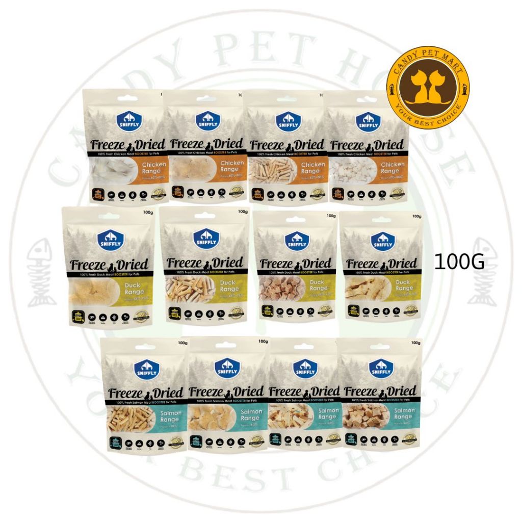 Sniffly Freeze Dried Pet Snack / Treats 100g | Shopee Malaysia