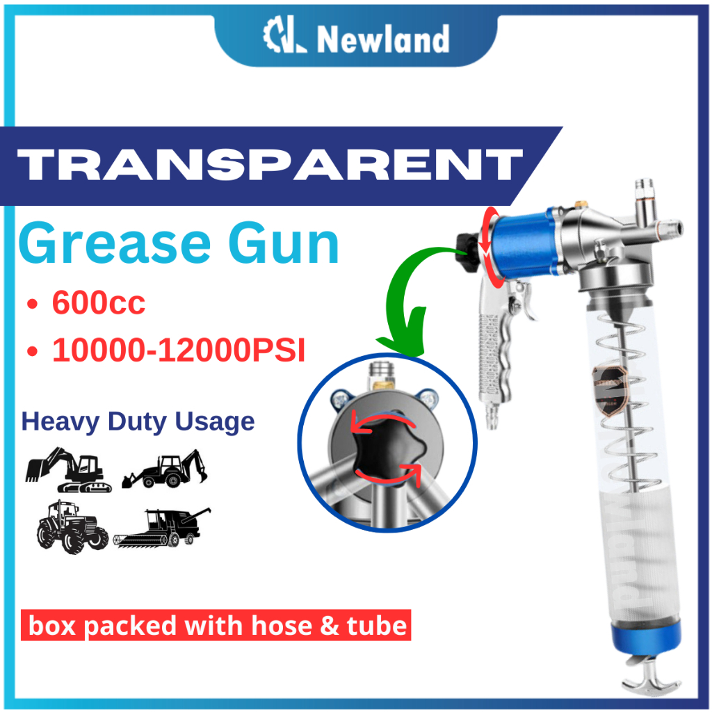 Pump Grease Angin / Air Grease Pump / Air Grease Gun / Pam Gris Angin ...