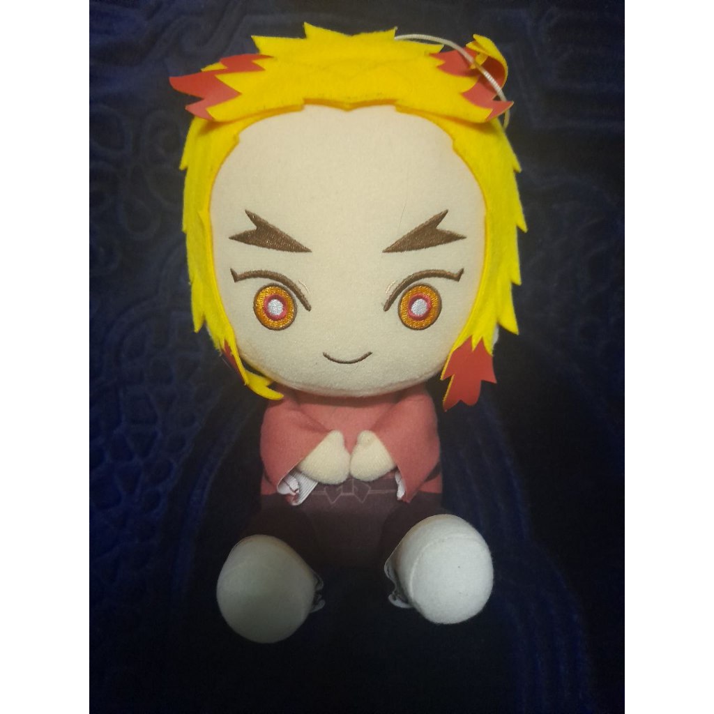 Demon Slayer Kyojuro Rengoku Child ver Big Pofutto Plush Doll 20cm ...