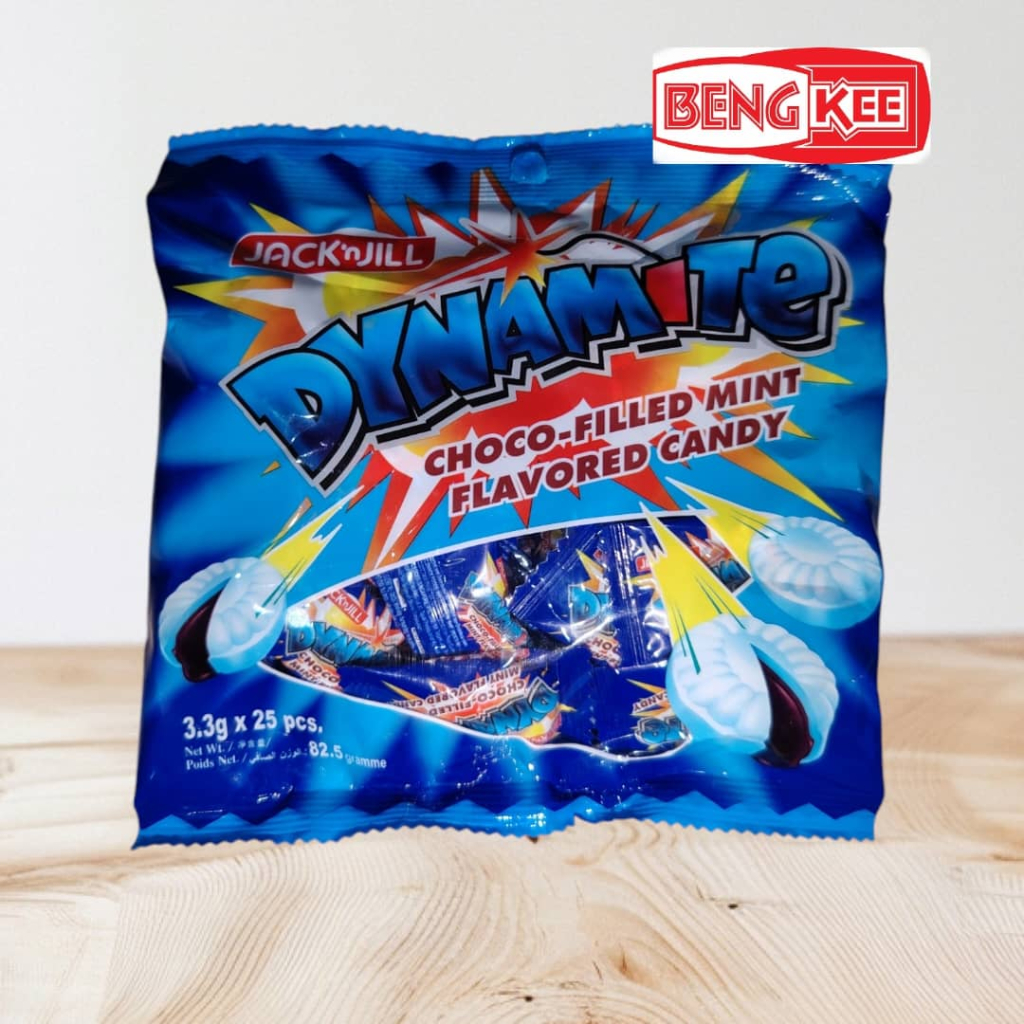Beng kee dynamite choco-filled minit Flavoured candy 25pcs | Shopee ...