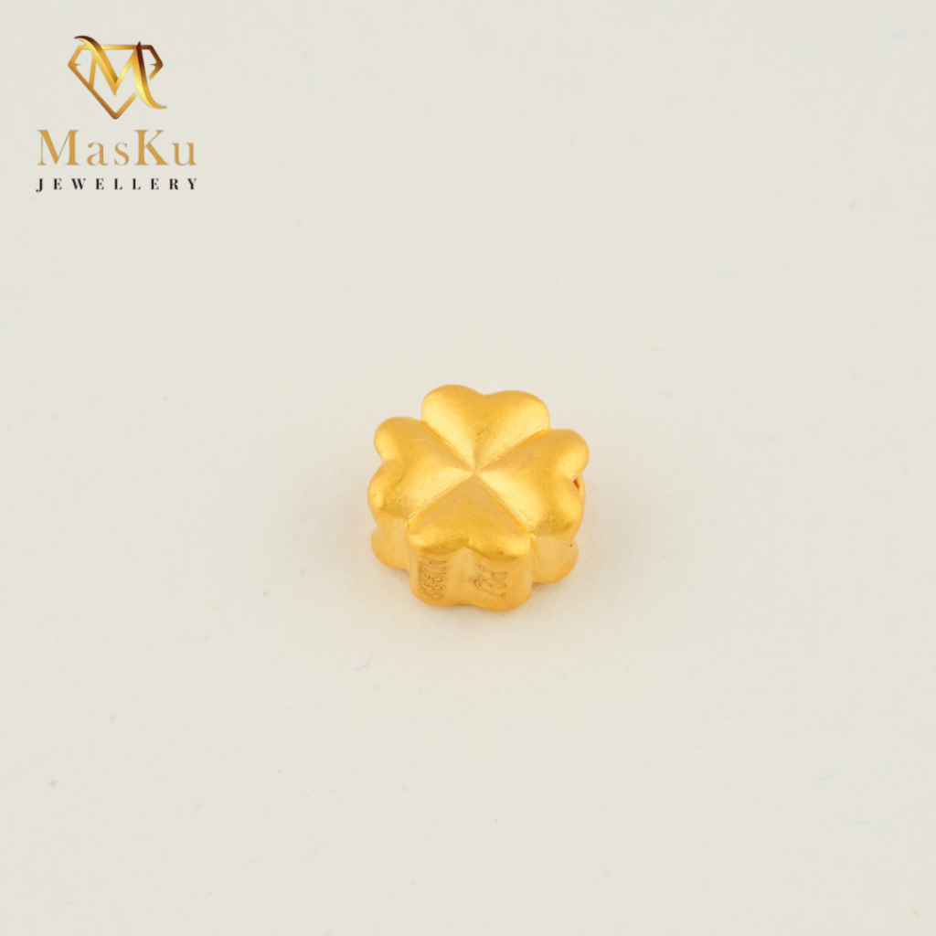 MasKu Jewellery 999 Charm / 999 Charm Clover MKJH182135 | Shopee Malaysia