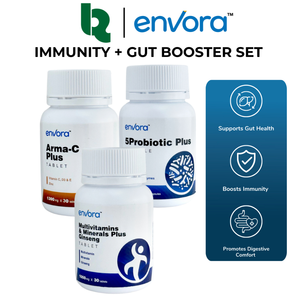 Envora Immunity + Gut Booster Set Boost Your Health Naturally | Shopee ...