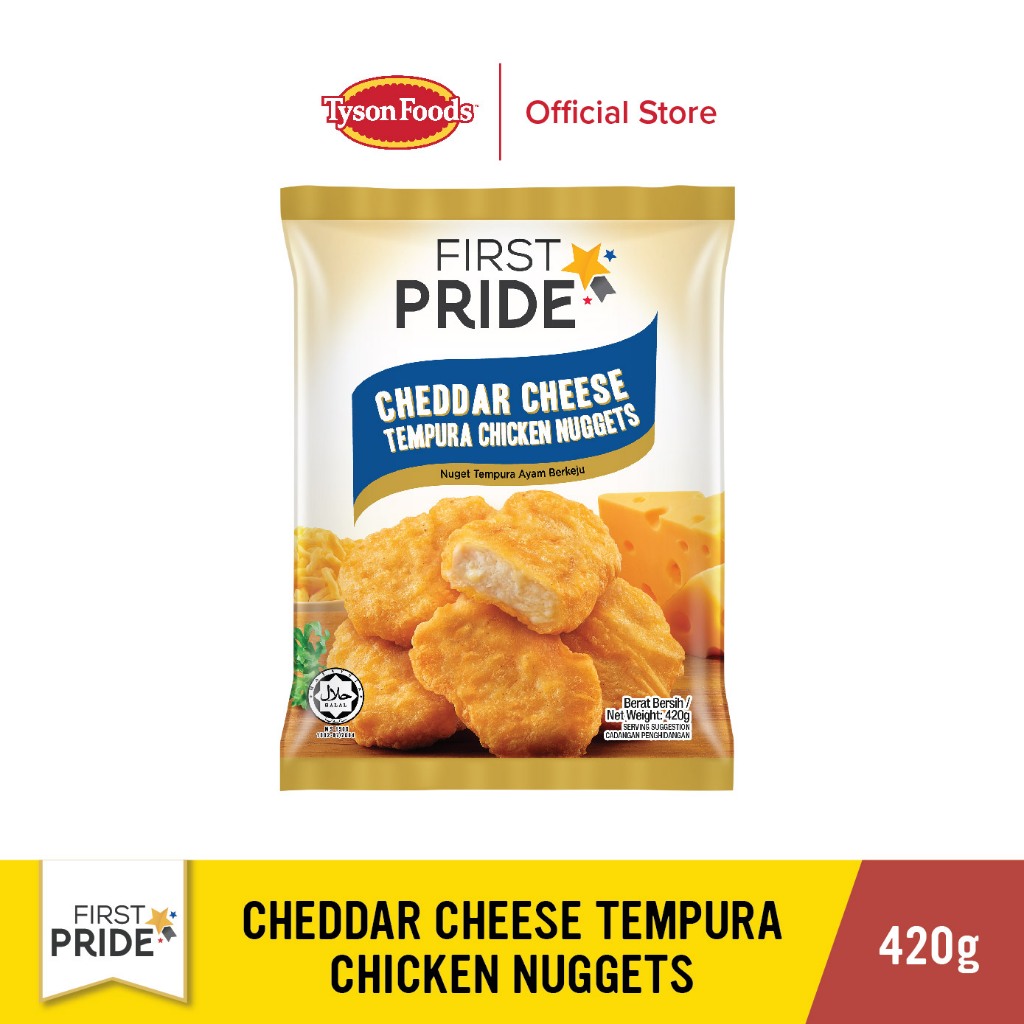 First Pride Cheddar Cheese Chicken Nuggets 420g (Available Now ...