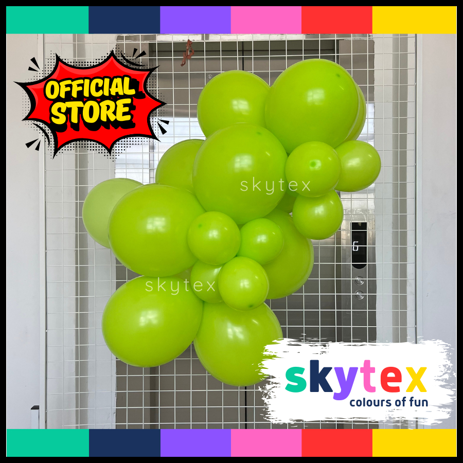 SKYTEX - Standard LIGHT GREEN Color Balloons (SKX) | Shopee Malaysia