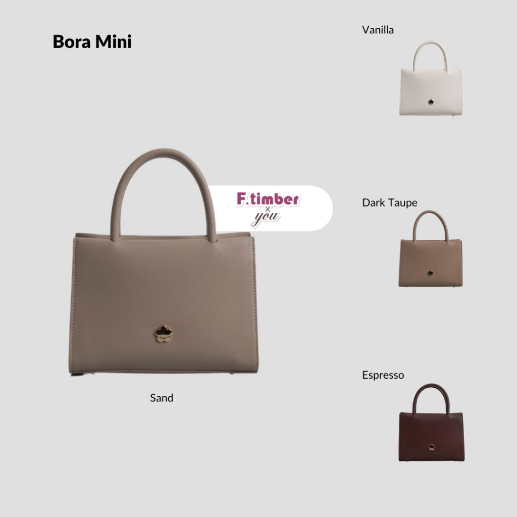 F.timber Bora Mini Top Handle Handbag + Gift Box | Shopee Malaysia