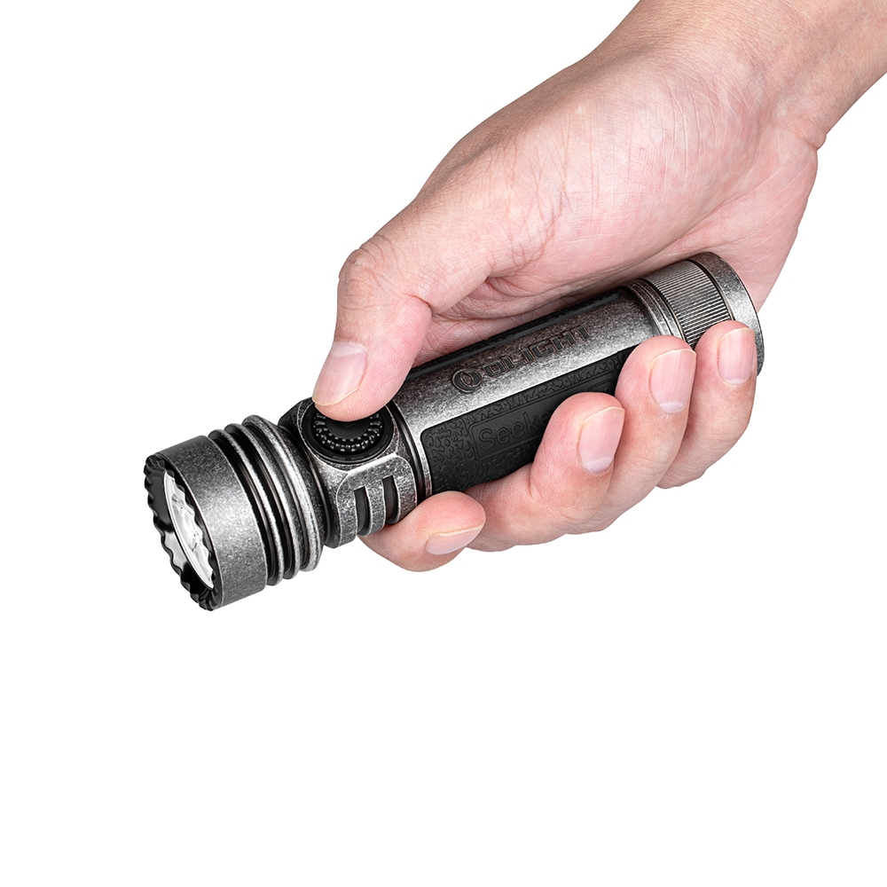 Olight Seeker 4 Pro high power flashlight with quick lock / release ...