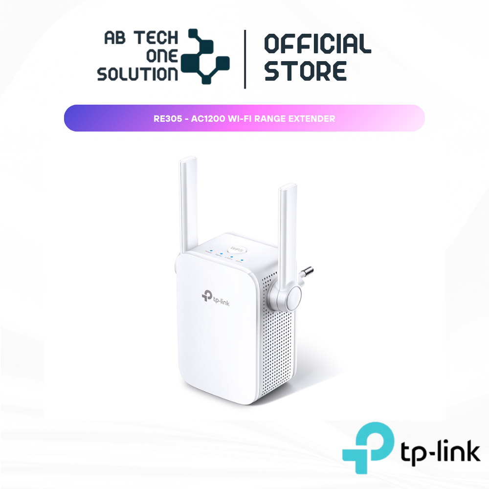 TP-Link RE305 AC1200 Wi-Fi Range Extender ( Wall Plugged ) | Shopee ...
