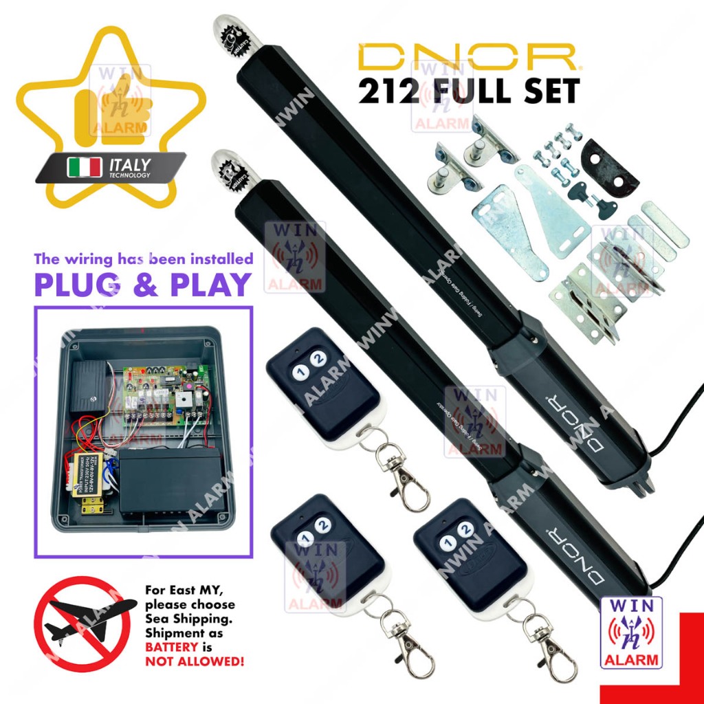 Original remote DNOR 212 Swing folding arm autogate system | Shopee ...