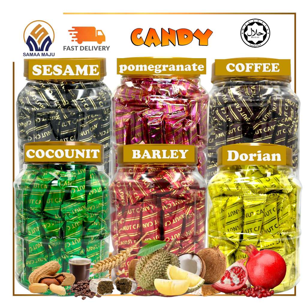 Barley Peanut Candy Kacang Tumbuk PEANUT CANDY (PEANUT BARLEY / PEANUT ...
