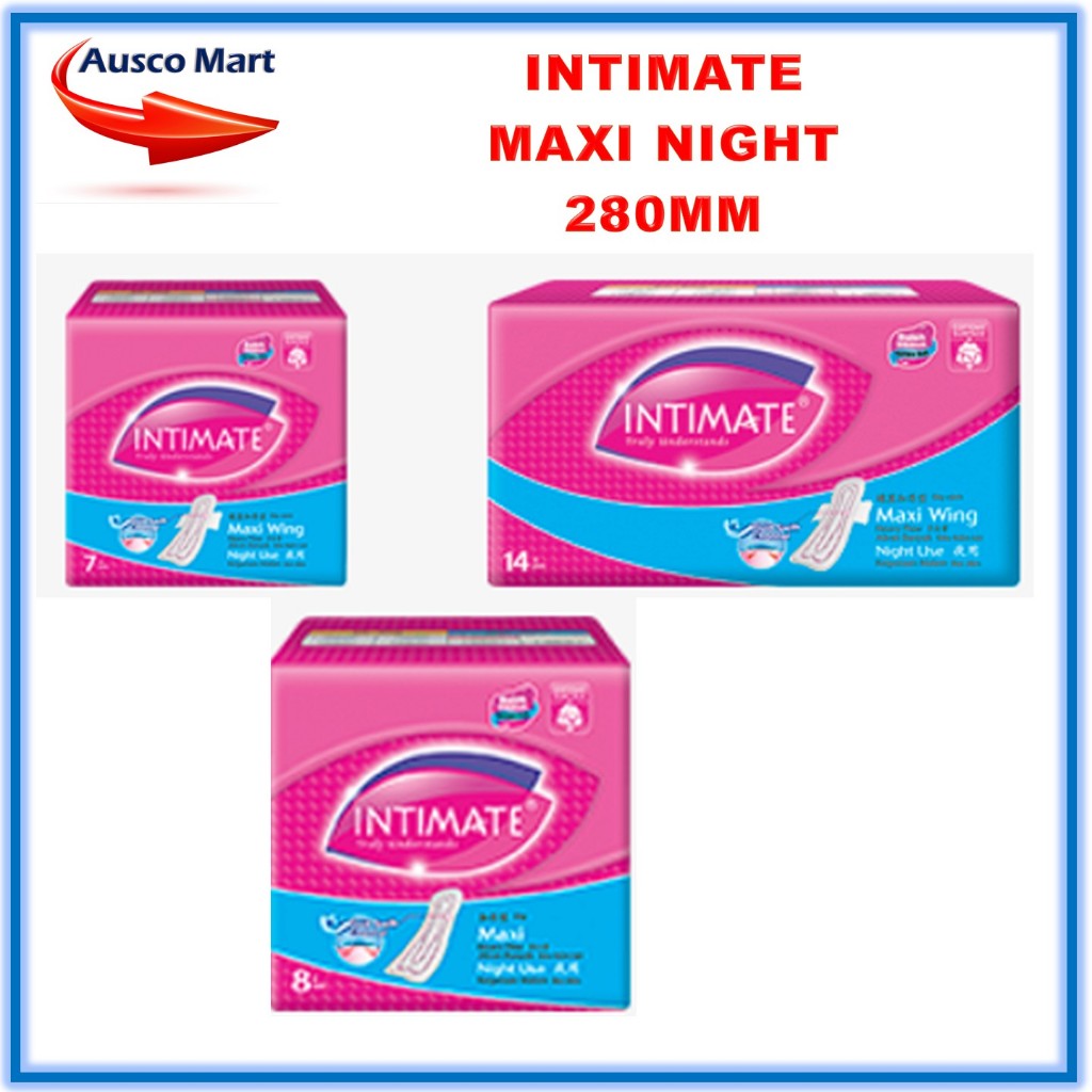 INTINATE MAXI WING NIGHT 280MM | Shopee Malaysia