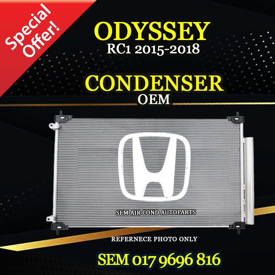 HONDA ODYSSEY RC1 2015-2018 YEAR OEM NEW CONDENSER/ KONDENSER (CAR ...
