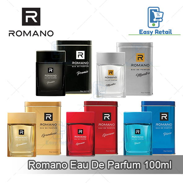 Romano Eau De Parfum / EDP / Perfume / Minyak Wangi 100ml ( Premio ...
