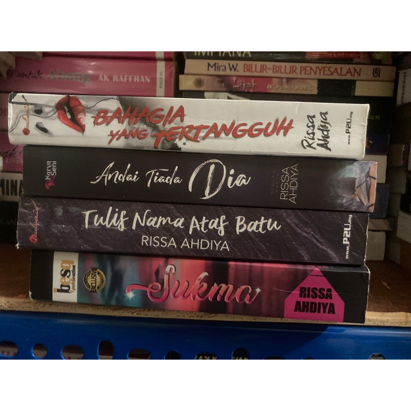 KOLEKSI RISSA AHDIYA NOVEL TERPAKAI KARYA SENI PENULISAN2U | Shopee ...
