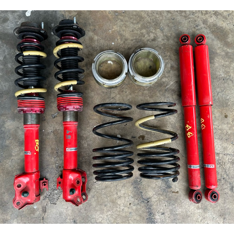 Toyota BB Tanabe Comfort-R Myvi Alza Adjustable Absorber Modify K3 3SZ ...