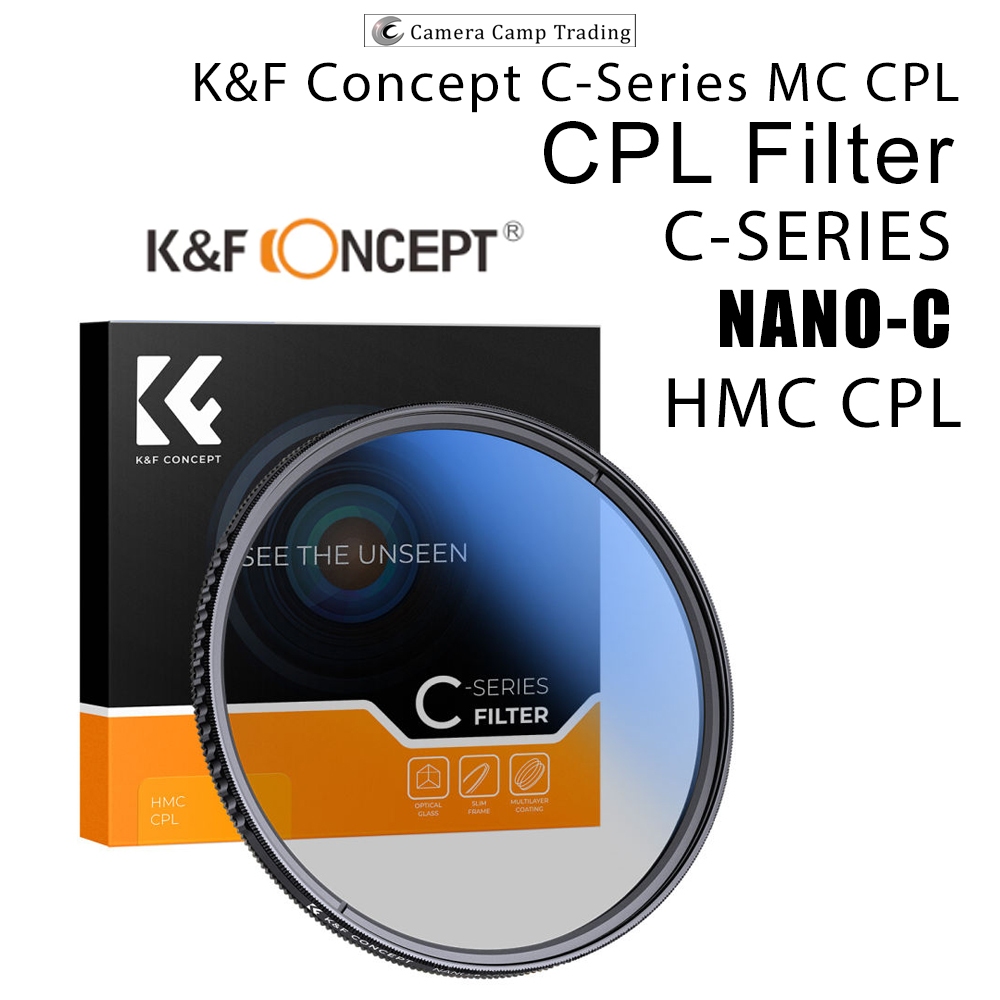 K&F Concept CPL Filter Nano C Series HMC CPL Multi Blue Coating ...